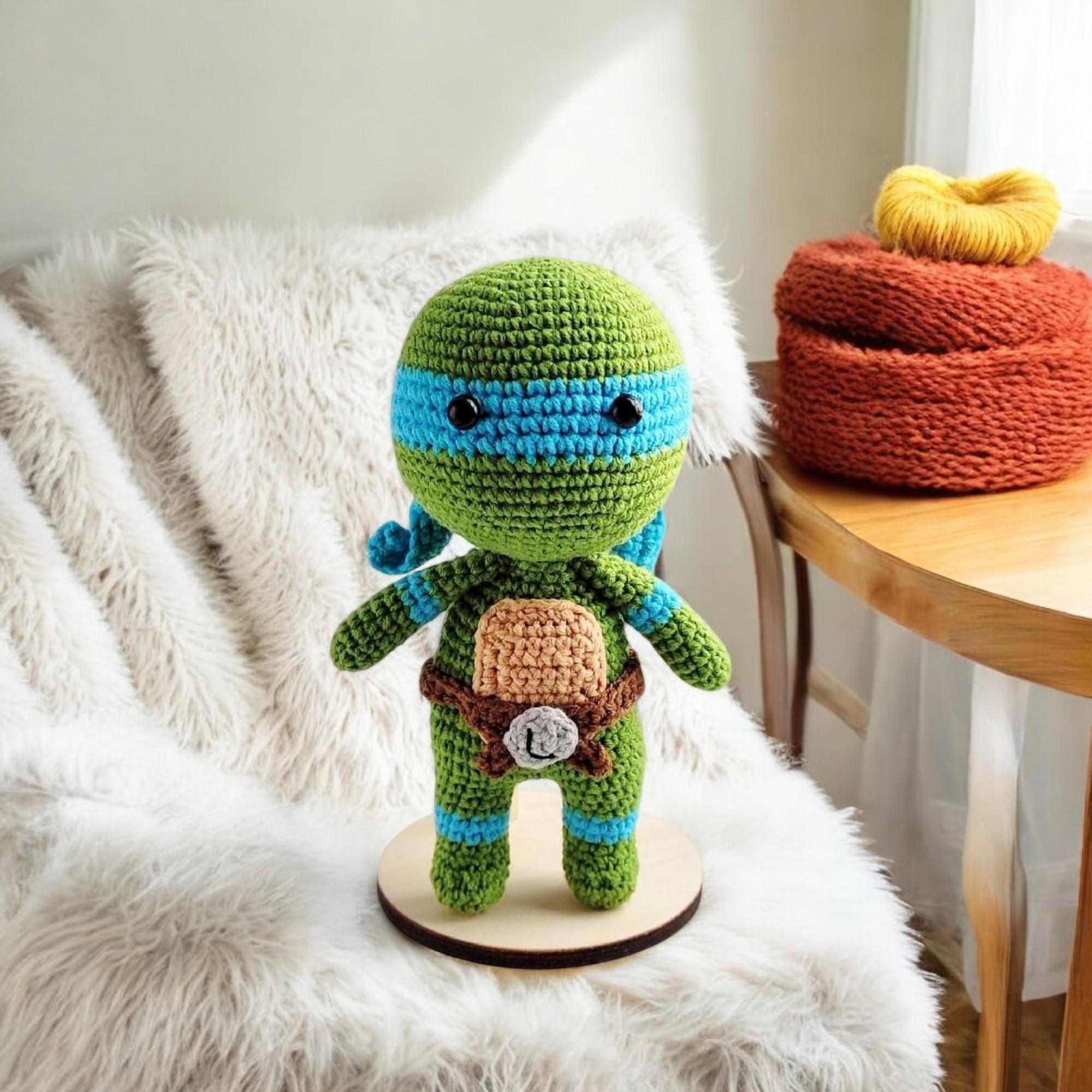 Ninja Amigurumi Crochet, Crochet Ninja Turtle, Ninja Amigurumi ...
