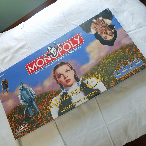 The Wizard of Oz Monopoly - Etsy