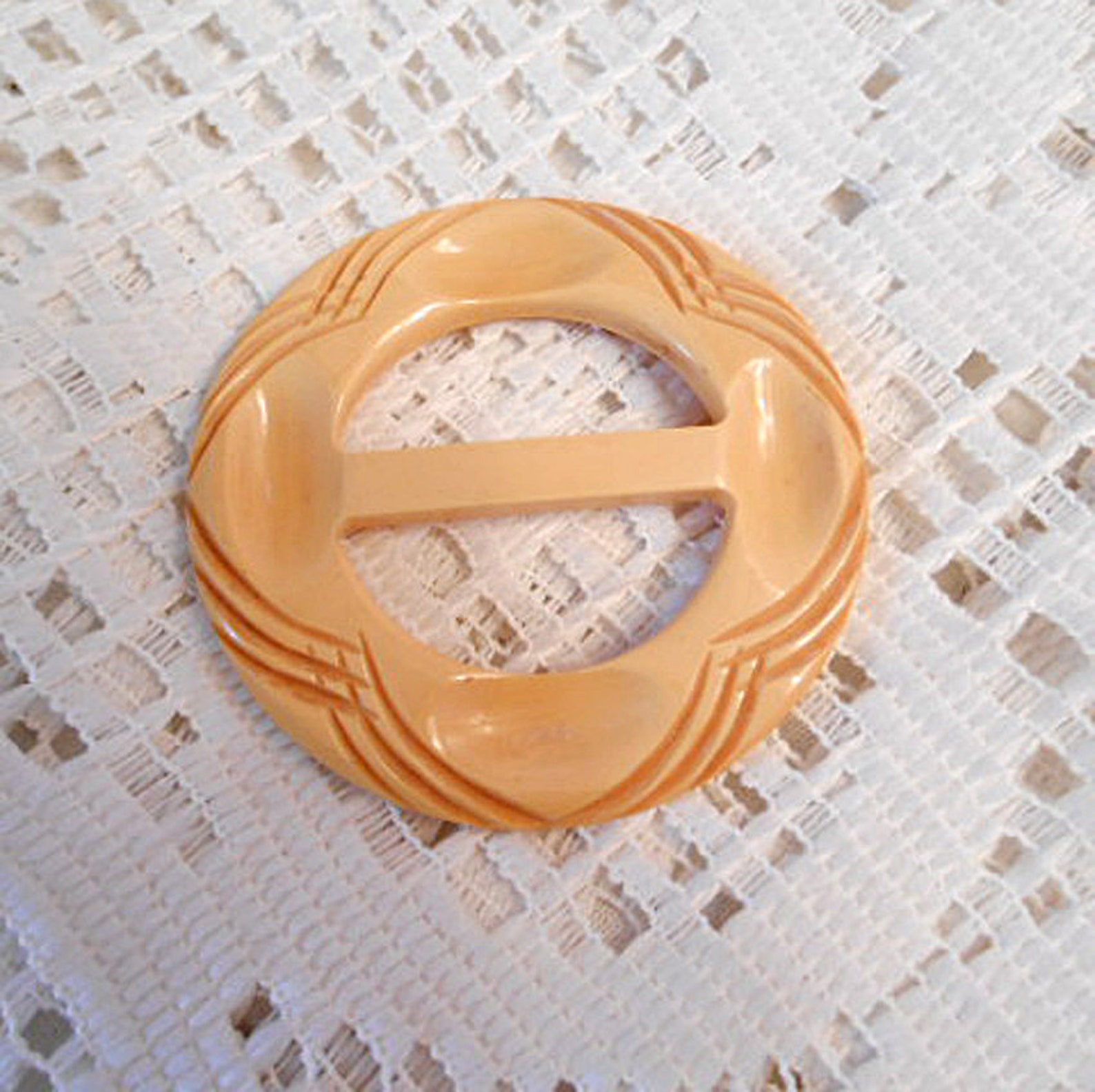 3 Art Deco BAKELITE BELT BUCKLES Butterscotch & Dark Green | Etsy