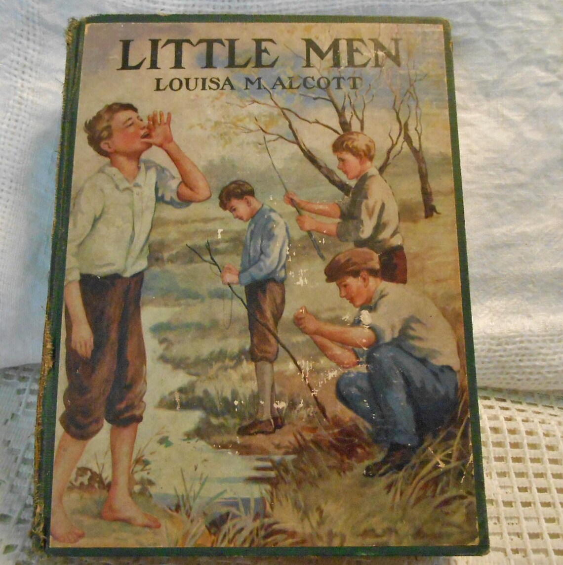 Louisa May Alcott's LITTLE MEN BOOK Life at Plumfield With | Etsy