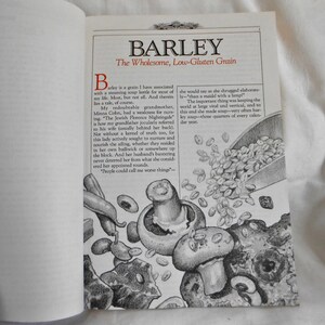 GRAINS COOKBOOK by Bert Greene 1988 Soft Cover 400 Meatless Cooking ...