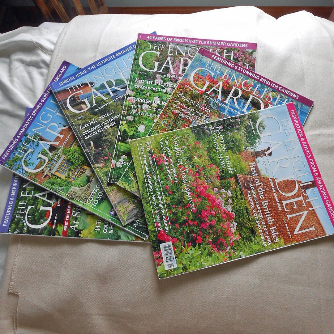 ENGLISH GARDEN Magazines 2014 Back Issues Choice of 4 Homes Gardens ...
