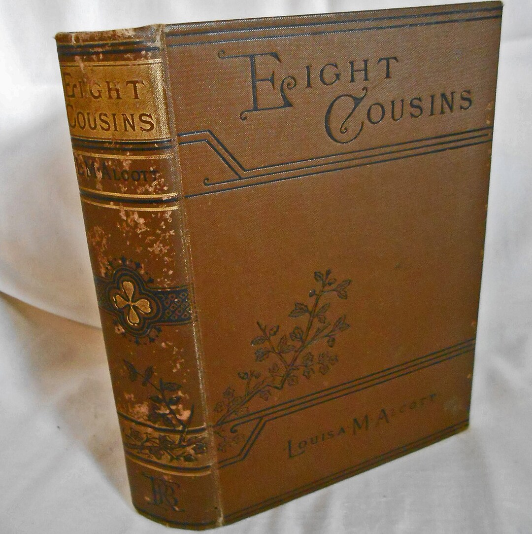 8 COUSINS Louisa May ALCOTT BOOK Orphan Girl & 7 Boys Story, Little ...