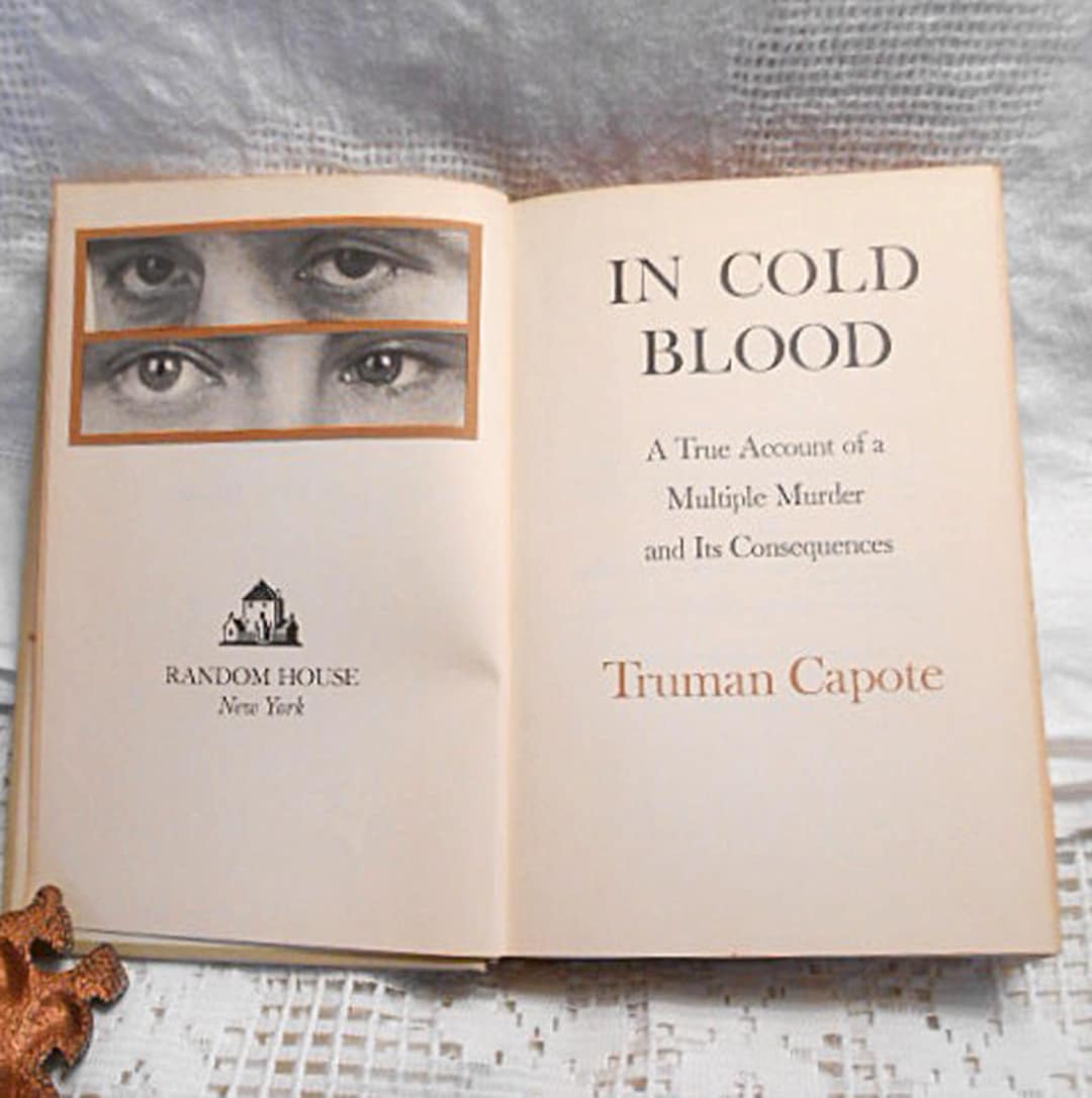 In COLD BLOOD by Truman Capote Noir & True Crime Genre Detailed ...