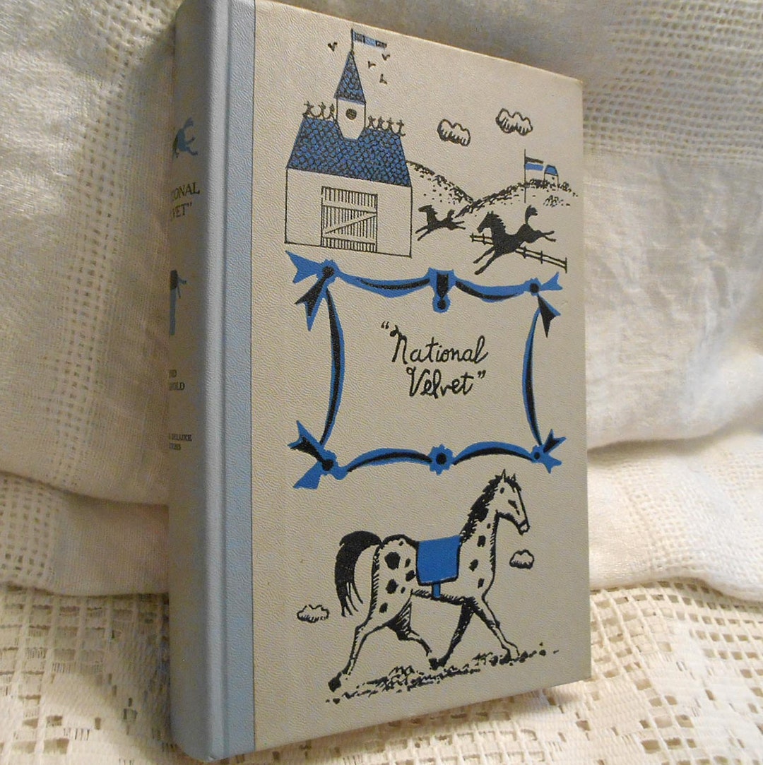 NATIONAL VELVET BOOK by Enid Bagnold 1958 Classic English - Etsy