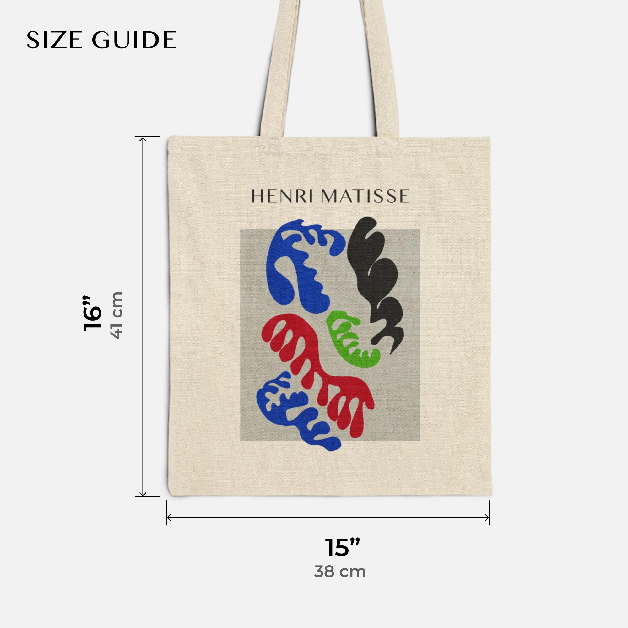 Henri Matisse Art Tote Bag, Simple Matisse Canvas Shopping Bag, Eco ...