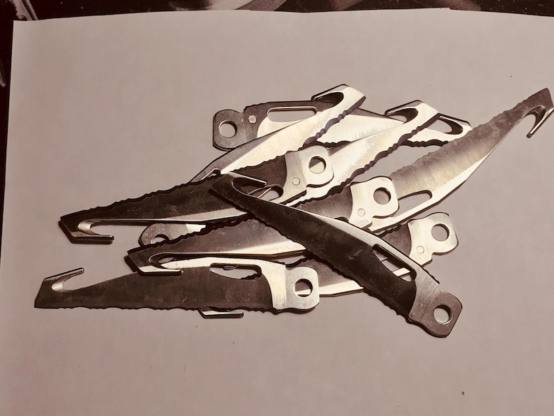 Knife Blade Serrated /w Hook Leatherman Wave / Charge Plus Tti ...