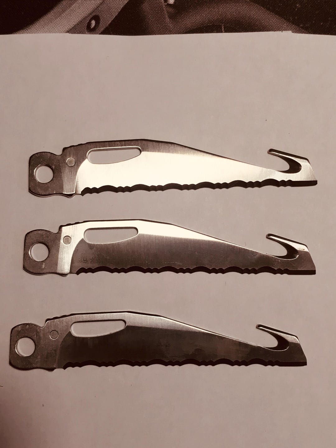Knife Blade Serrated /w Hook Leatherman Wave / Charge Plus Tti ...