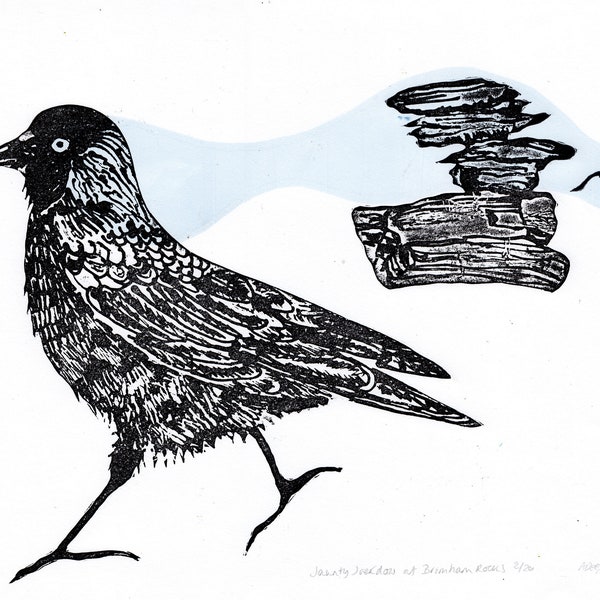Jackdaw - Etsy