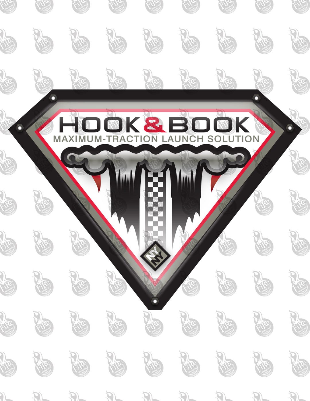 Hook-n-book Launch Solution Logo Personalized Exclusive Instant ...