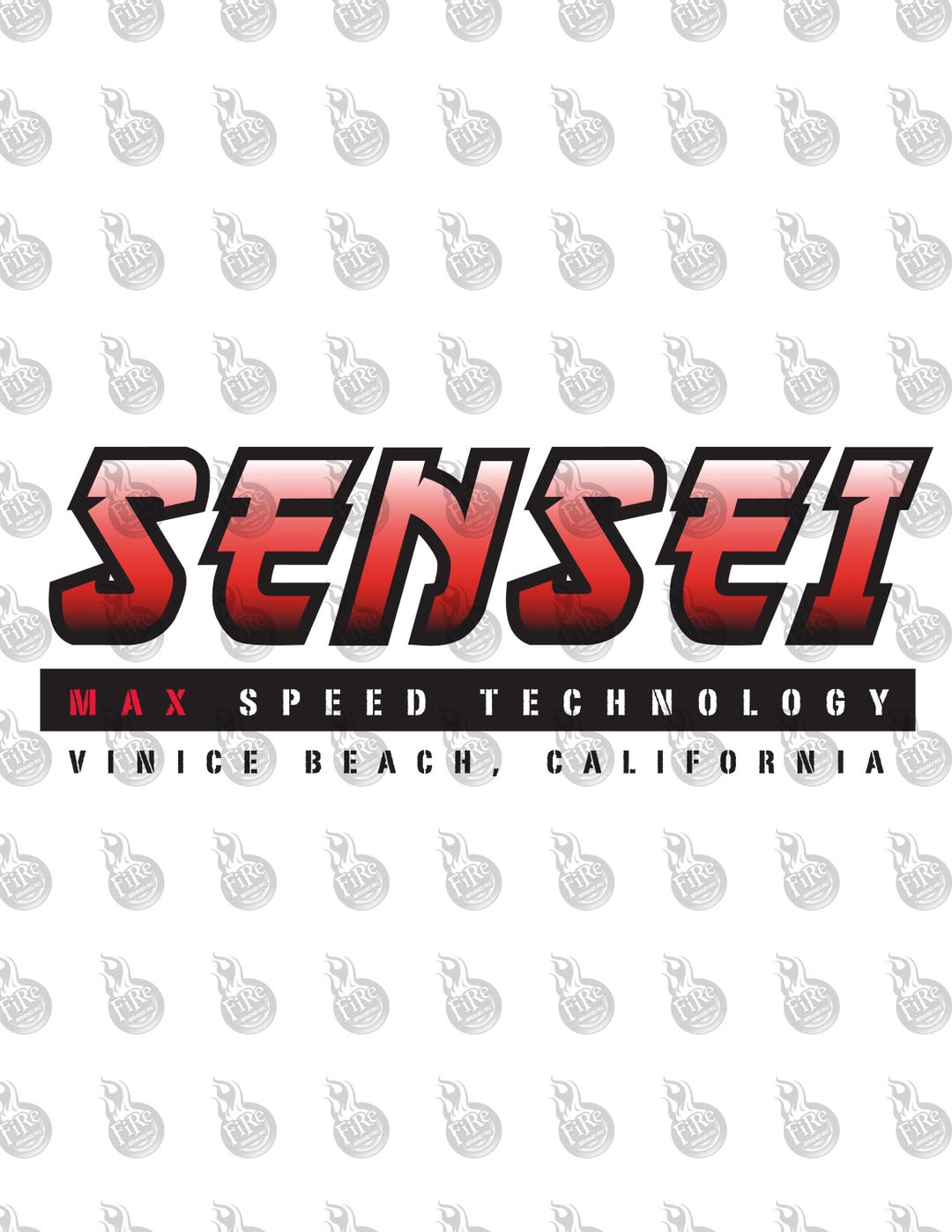 Sensei Max Speed Technology Logo Personalized Exclusive Instant ...