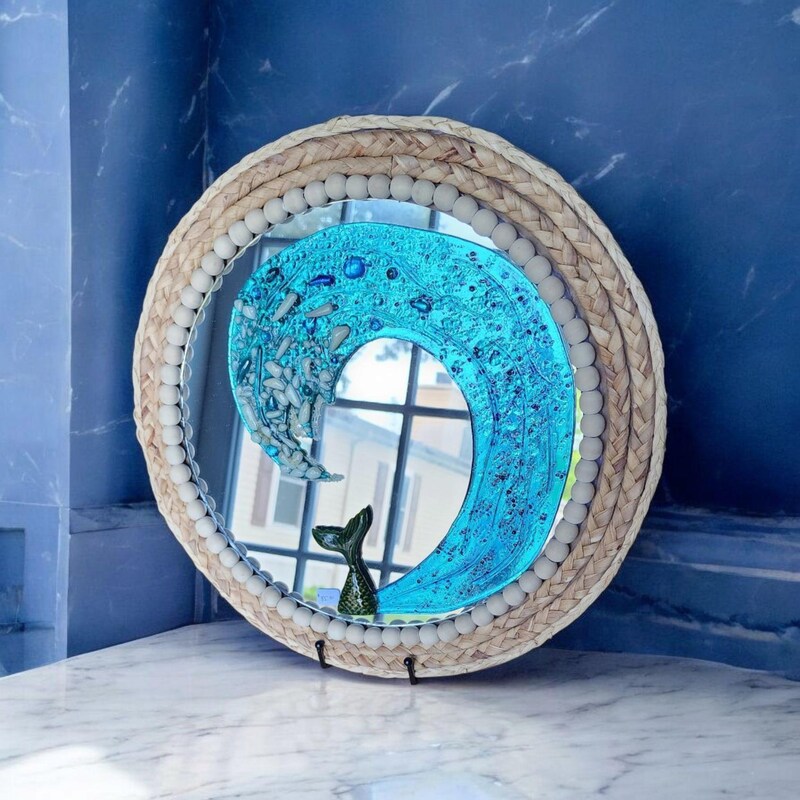 Mermaid Wall Mirror - Etsy