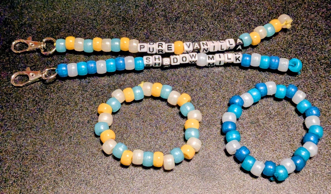Shadow Milk and Pure Vanilla Bracelets and Keychains! - Etsy