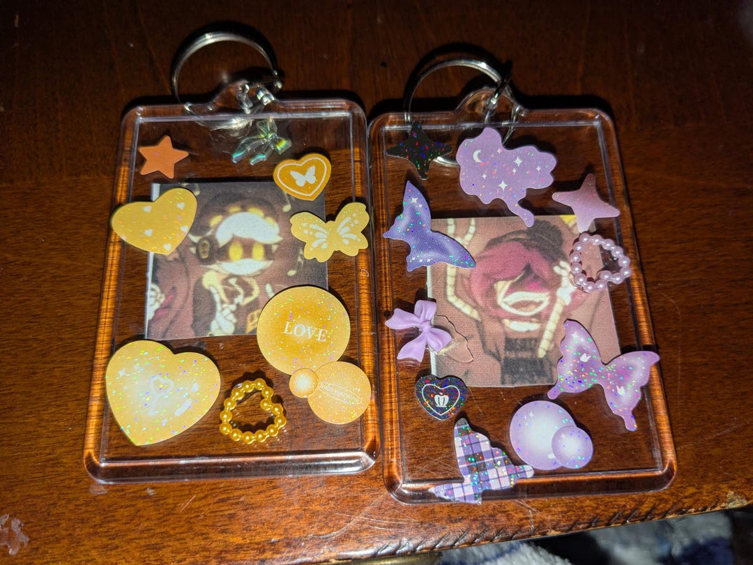 N and Uzi Deco Keychains! - Etsy