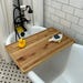 Finished Cedar Bath Tub Caddy for Clawfoot Tubs - Etsy