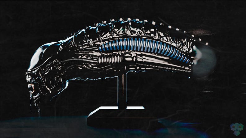 High-detail Xenomorph Warrior Bust 1:1 - Etsy