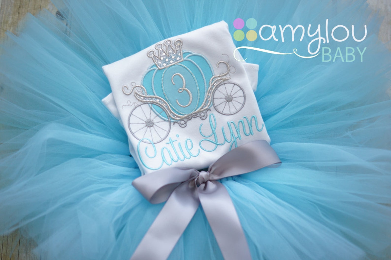 Aqua or Blue Tutu to Match Carriage Shirt TUTU ONLY Color - Etsy