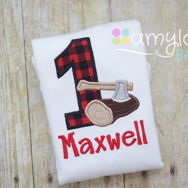 Lumber Jack Wild One Birthday Boy - Etsy