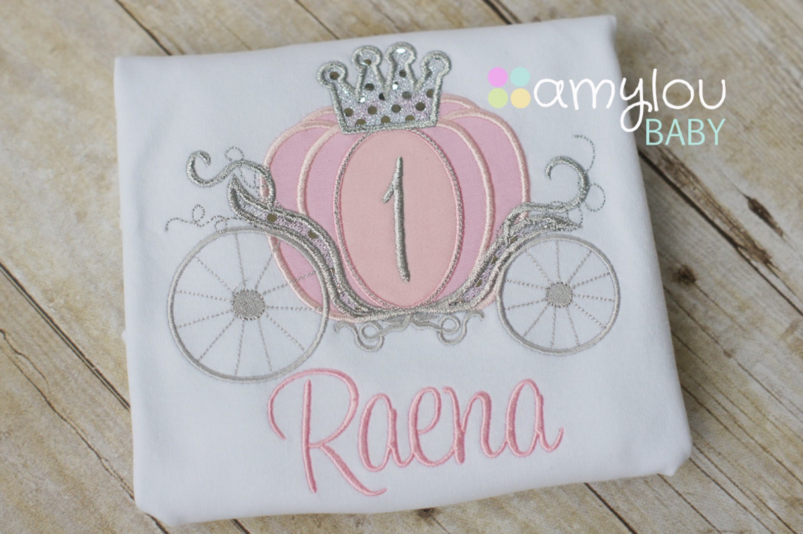 Light Pink and Gold Cinderella Carriage Princess Birthday | Etsy