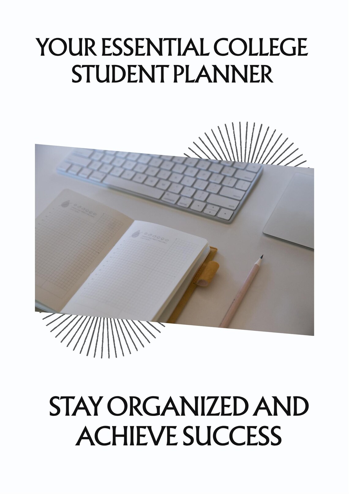Printable College Student Planner Undated | Academic Planner PDF ...
