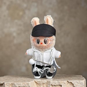 Labubu Golf Outfit Set – Handmade Sportswear Costume for 17cm Labubu ...