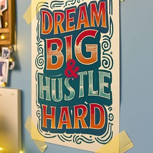 Motivational Quote Poster Bundle – Set of 4 Printable Wall Art Prints ...