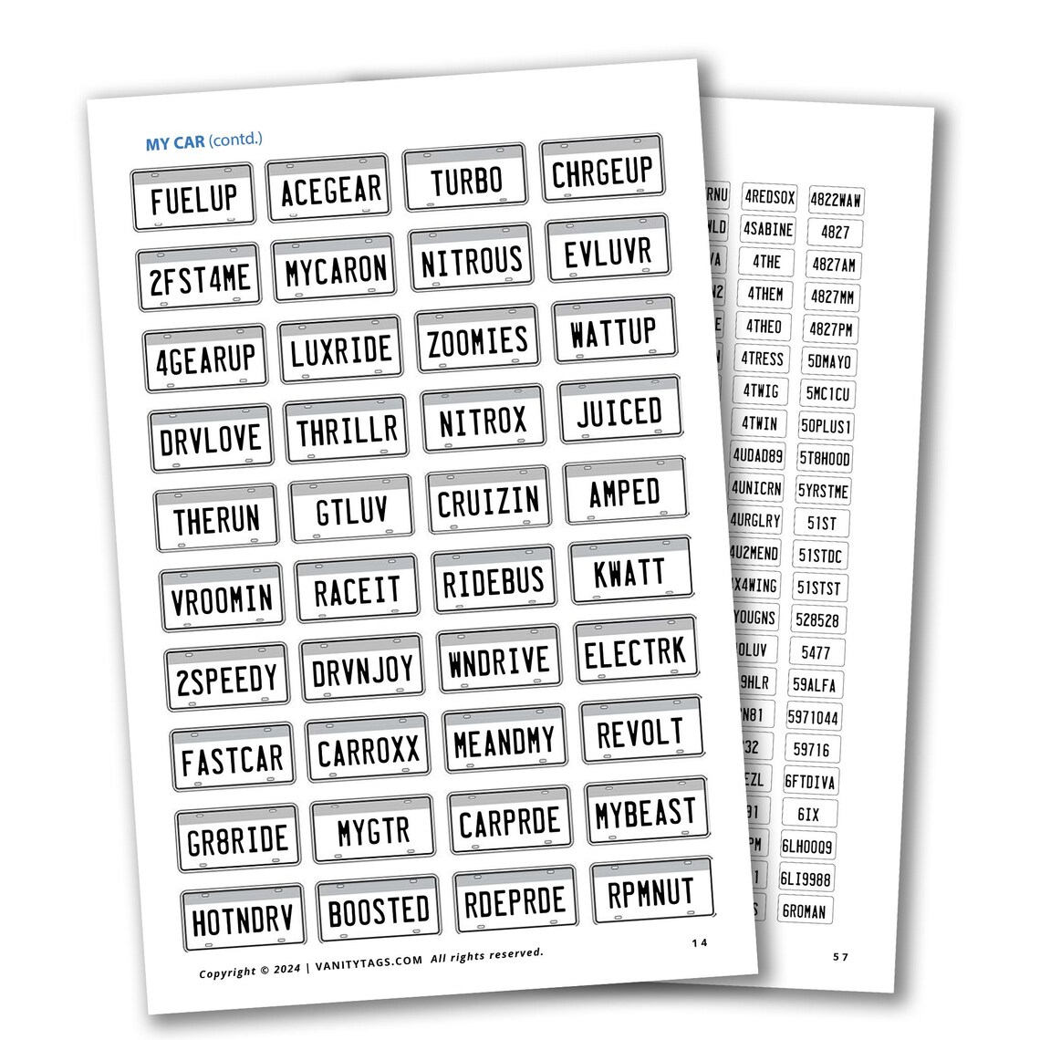 Vanity Tag Design Guide – Step-by-step Strategy to Create Clever ...