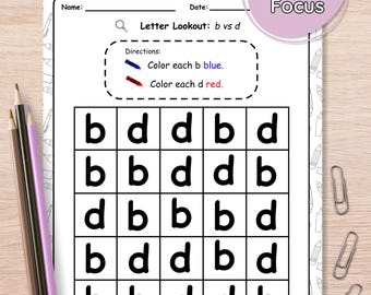 Letter Lookout – Dyslexia-friendly Letter Reversal Practice "n Vs U ...