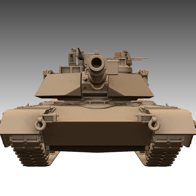 M1A1 Abrams Tank STL – US Army Fanart 3D Printable (digital Download ...