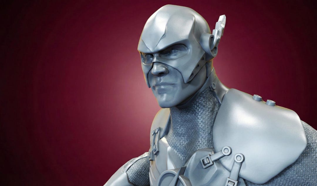 DC Flash Fanart STL Figure – High-quality 3D Printable Model | Detailed ...