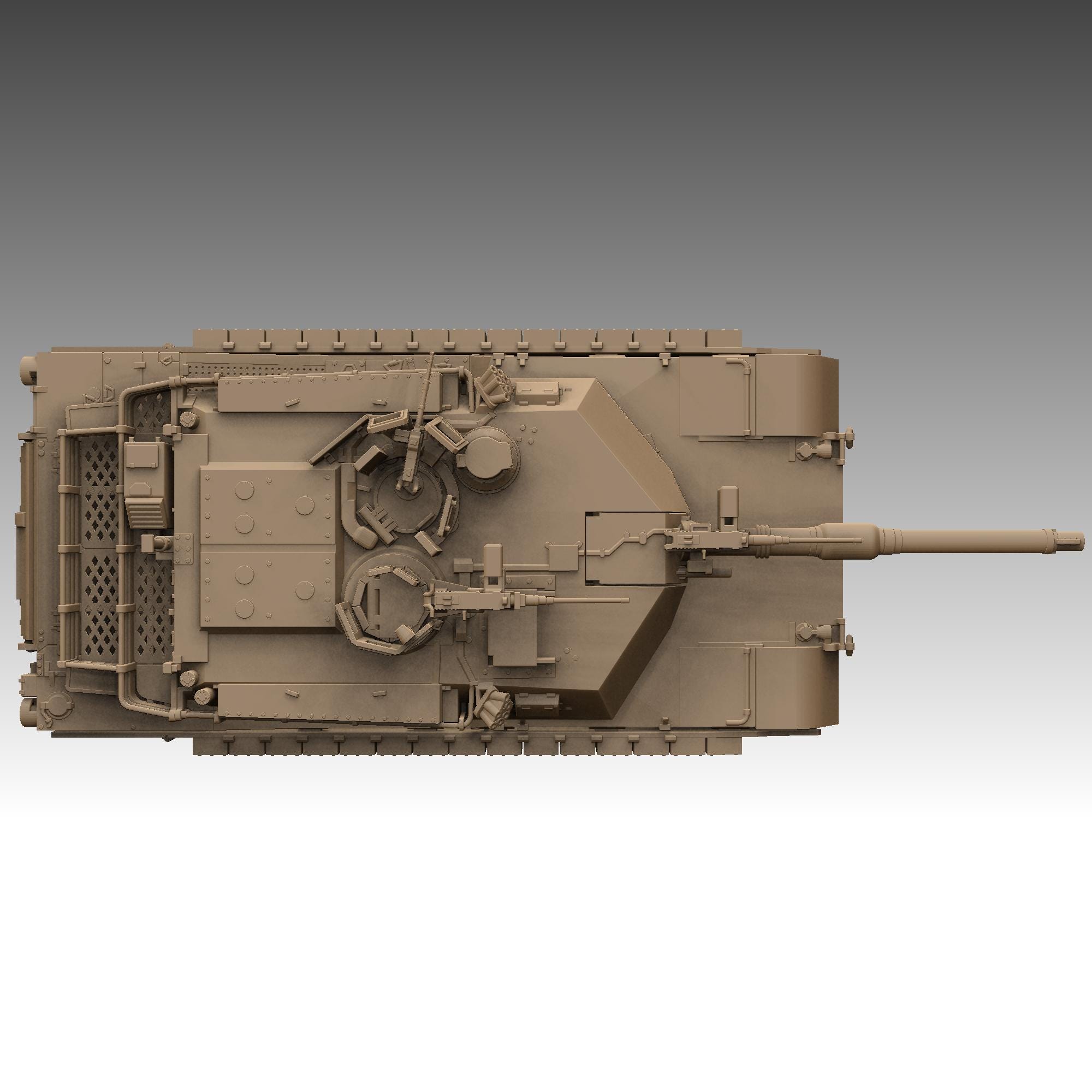 M1A1 Abrams Tank US. Army Fanart STL Figure – High-quality 3D Printable ...