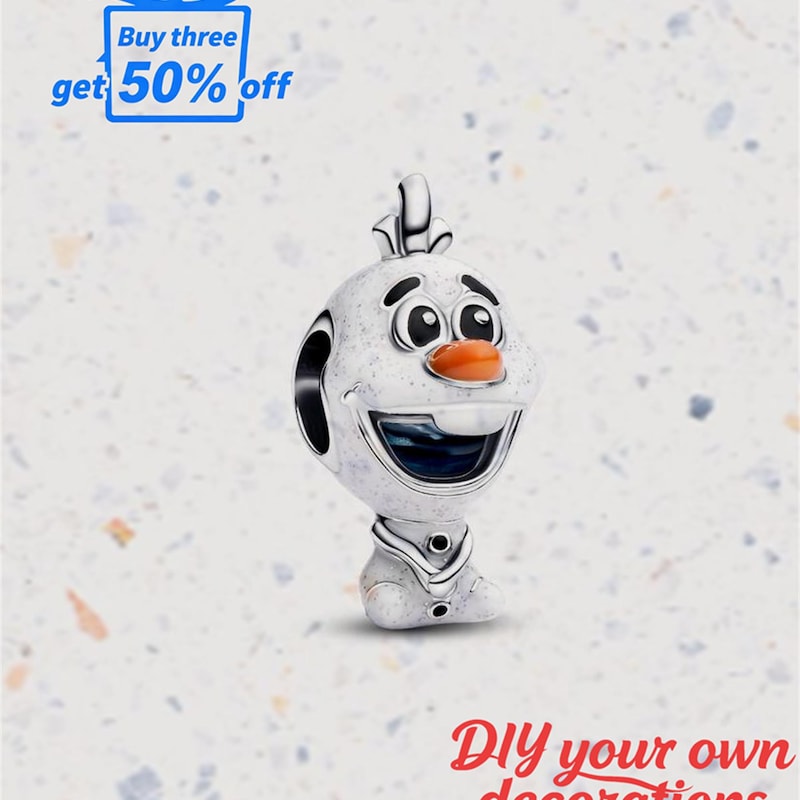 Olaf Necklace Charms - Etsy