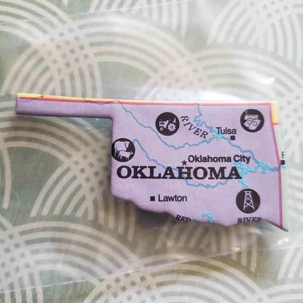 Oklahoma Puzzle - Etsy