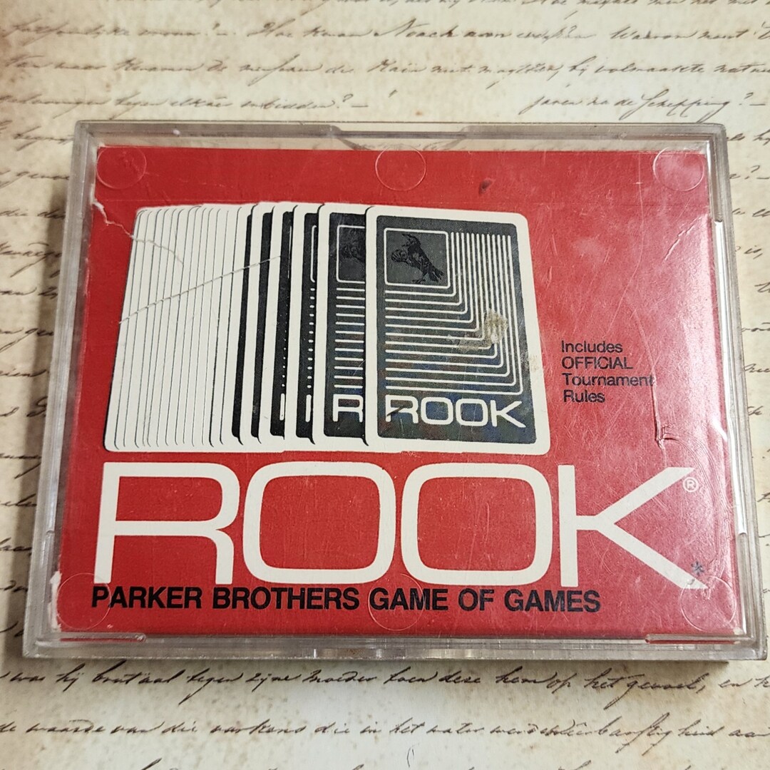 Vintage 1968 Rook Card Game - Etsy