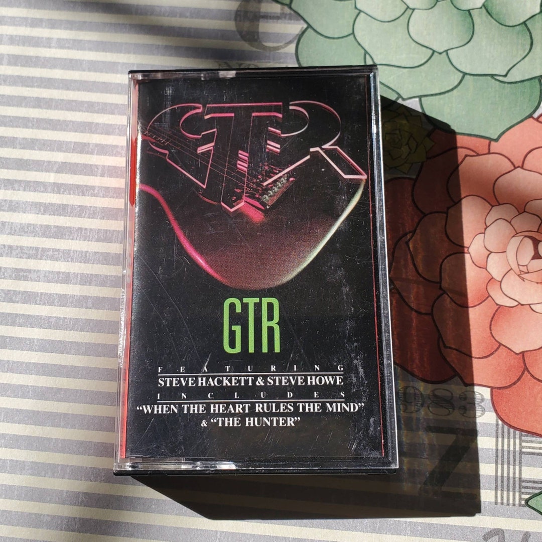 GTR Featuring Steve Hackett & Steve Howe Cassette - Etsy