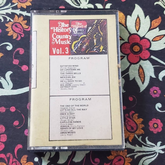 The History of Country Music Volume 3 Cassette - Etsy
