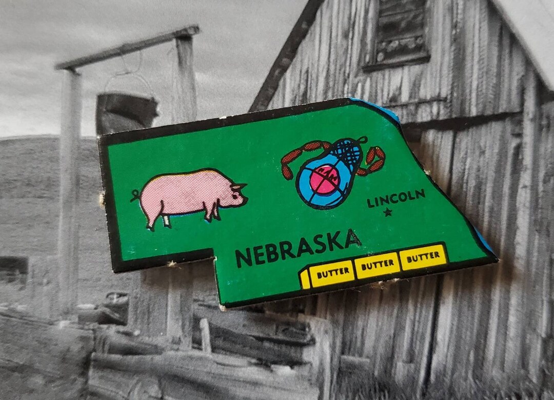 Nebraska Puzzle Piece Magnet - Etsy