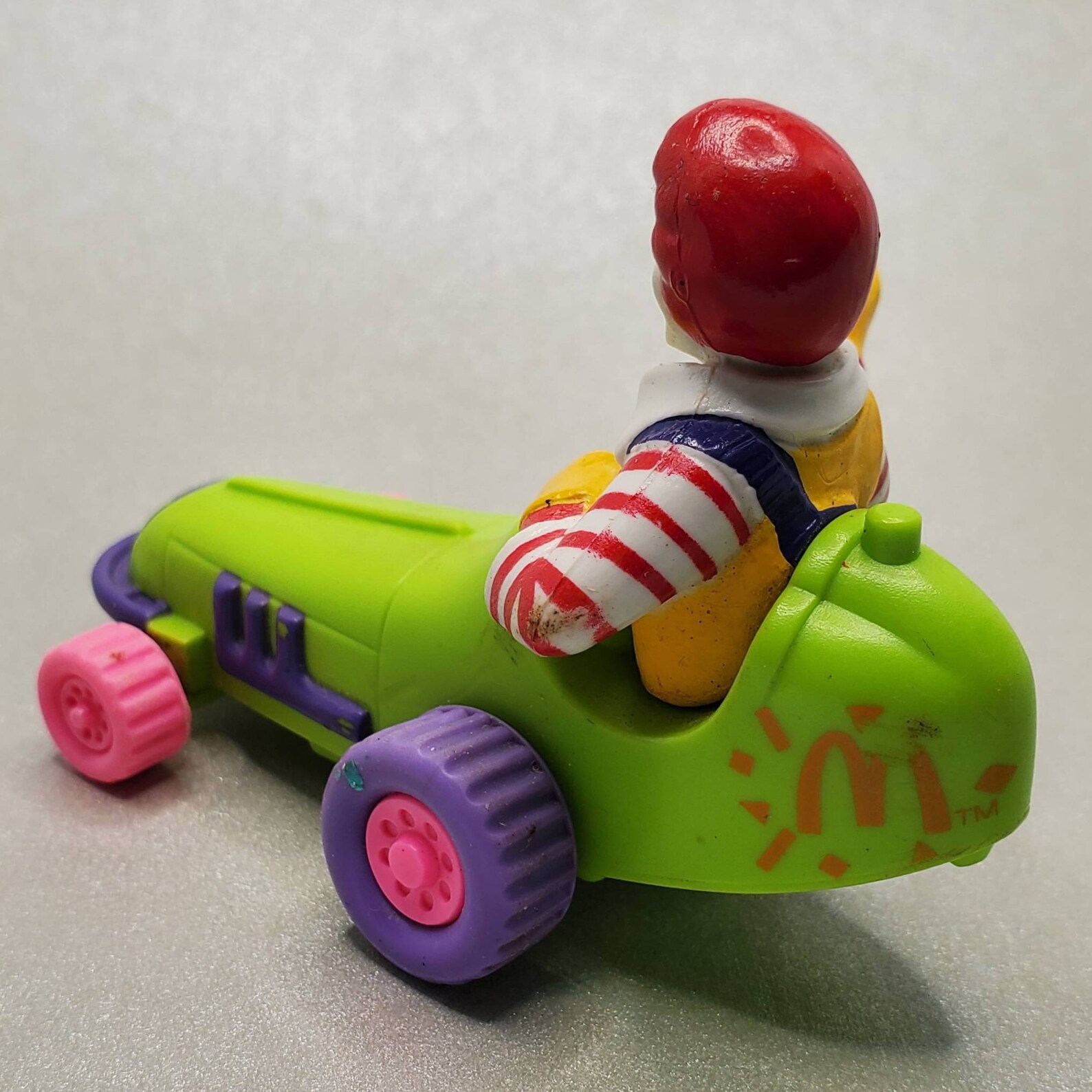 Ronald Mcdonald Rev-up Car Mcdonald's Happy Meal Toy 1991 - Etsy