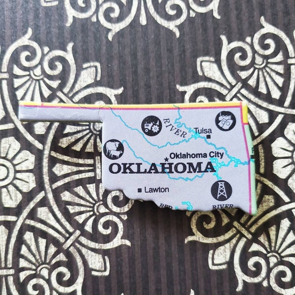 Oklahoma Puzzle - Etsy