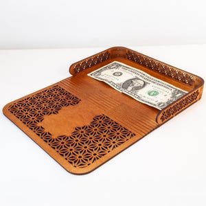 Handmade Wooden Money Box – Personalized Plywood Cash Holder ...