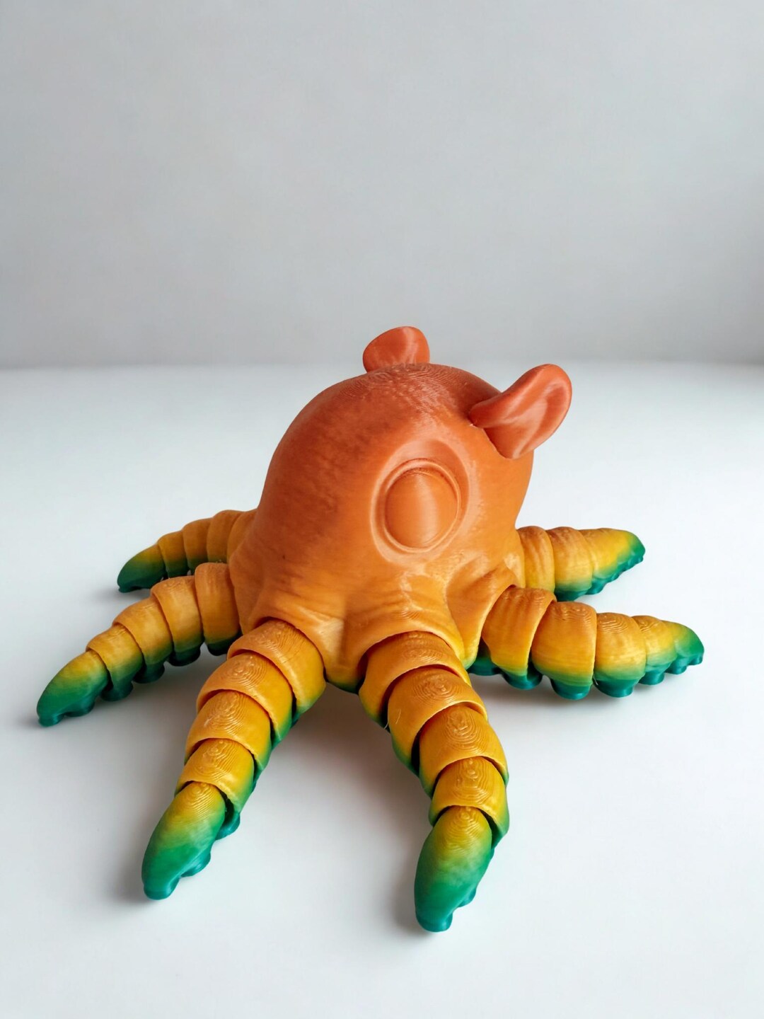 Articulated Flapjack Octopus 3D Print – Detailed Suction Cups & Wiggly ...
