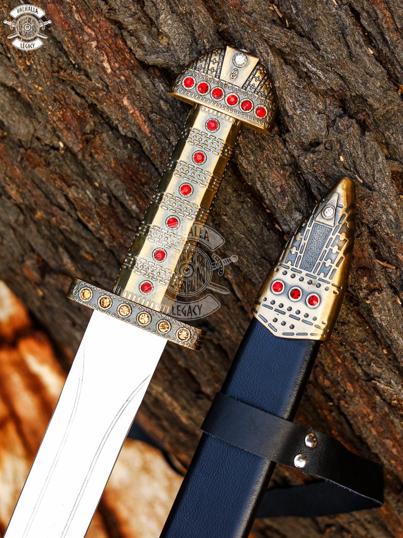 Viking Sword, Long Medieval Unique Collectible Piece, Perfect ...