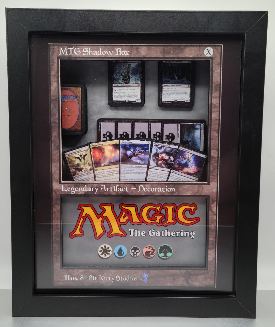 Magic the Gathering Shadow Box - Etsy