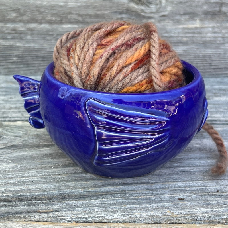Pottery Yarn Bowl - Etsy