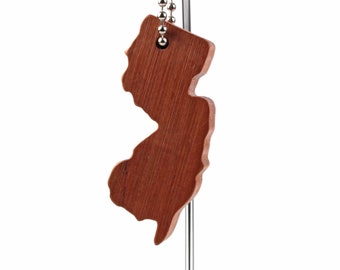 Wooden Oklahoma State Key Chain Silhouette USA Outline Wood | Etsy
