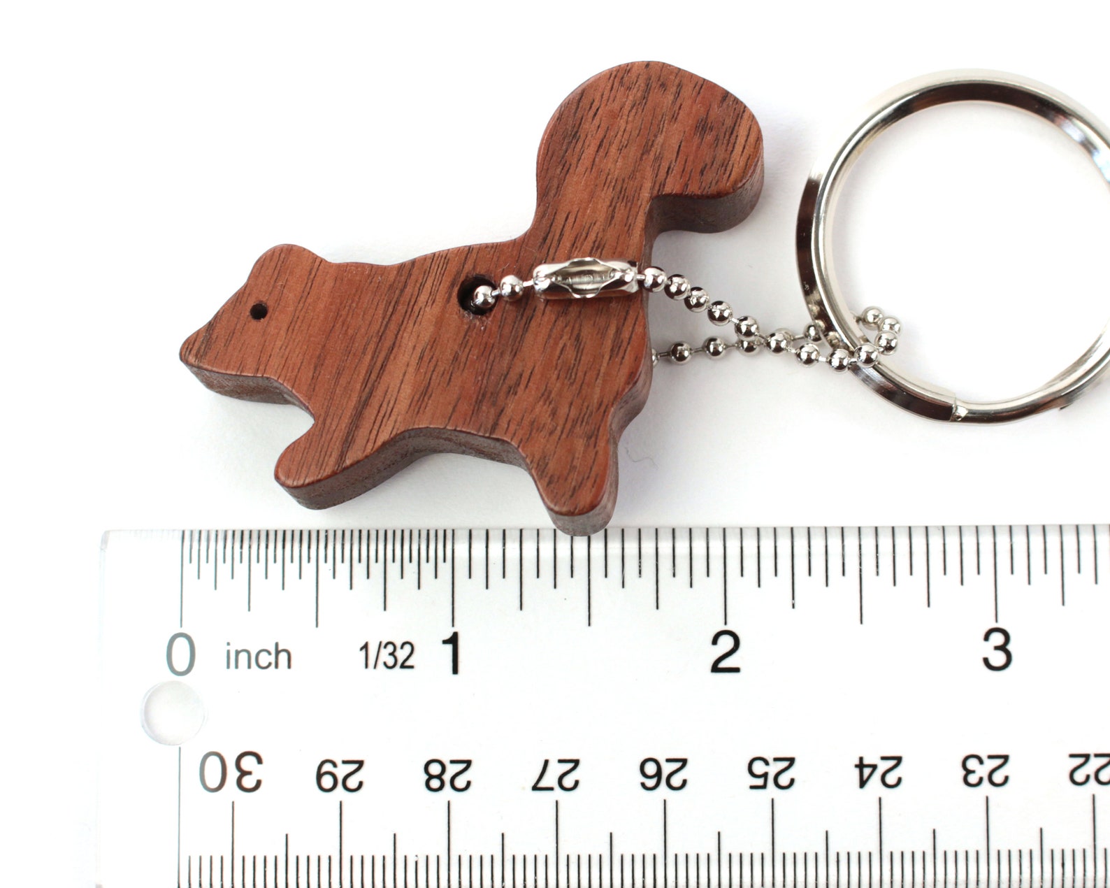 Wood Skunk Key Chain Skunk Accessories Woodland Animal - Etsy