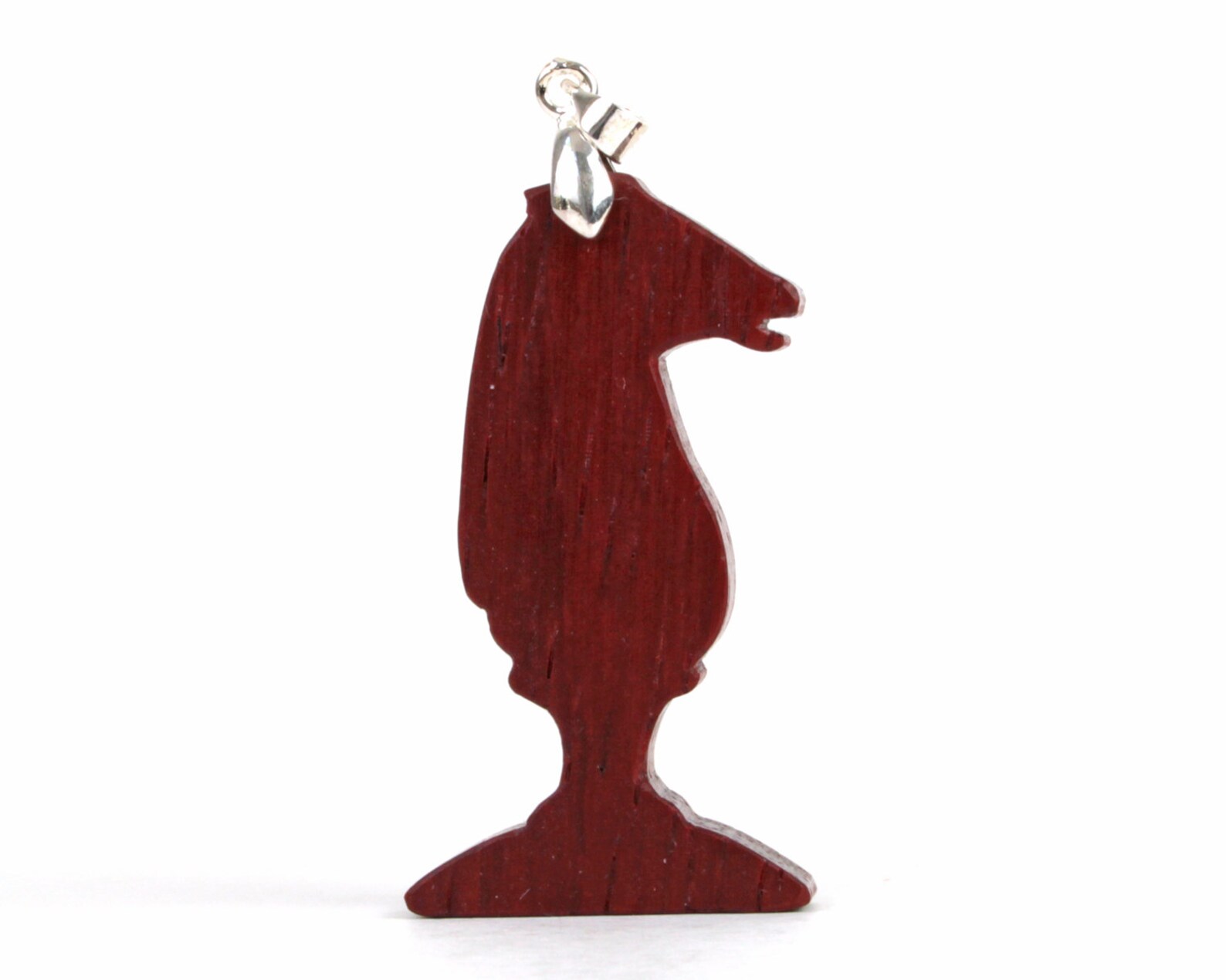 Wood Chess Knight Pendant Chess Game Piece Necklace Wood - Etsy