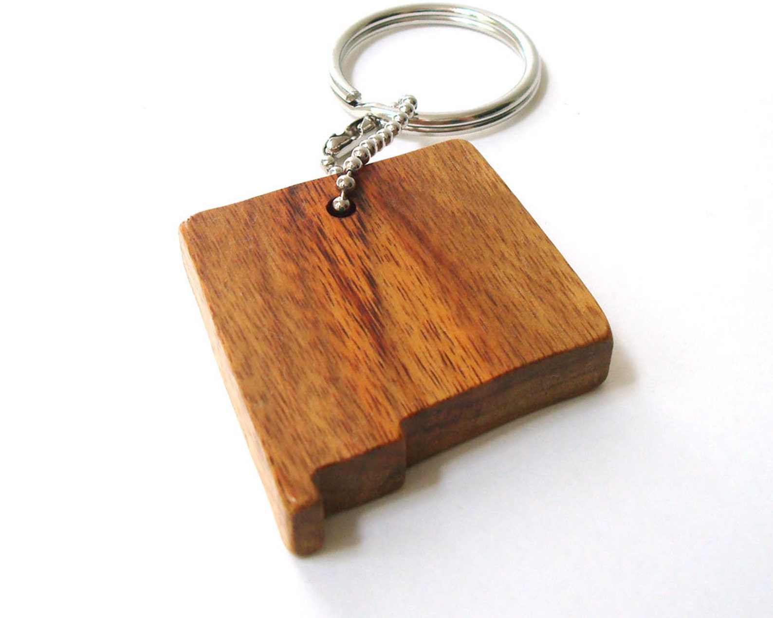 Wooden New Mexico State Key Chain Silhouette USA Outline Wood - Etsy