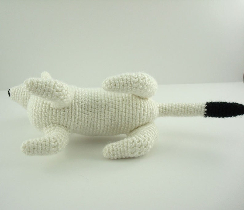 Ermine Stoat Weasel Crochet Pattern Amigurumi Ermine Animal - Etsy