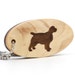 Springer Spaniel Keychain, Pet Key Ring, Wood Dog Breed Key Fob, Wood ...